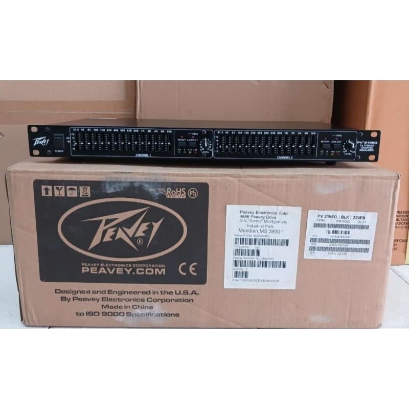 Jual Equalizer PEAVEY 215EQ | PEAVEY215EQ | PEAVEY 215 EQ (Original) | Shopee Indonesia