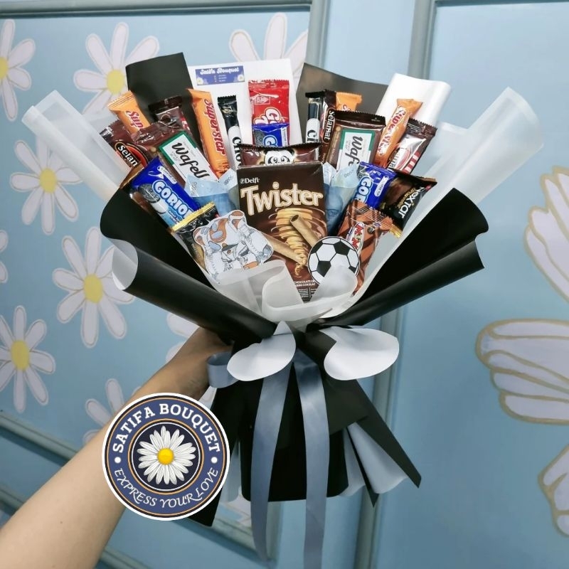 Jual (READY STOCK) Bucket snack / Buket makanan / Bouquet Kado ...