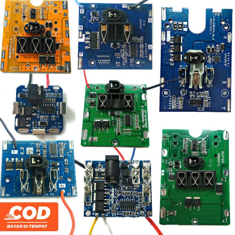 Jual KODE W4T5 Modul Bms 4s 5s baterai bor impact gerinda 18v 2v 21v ...