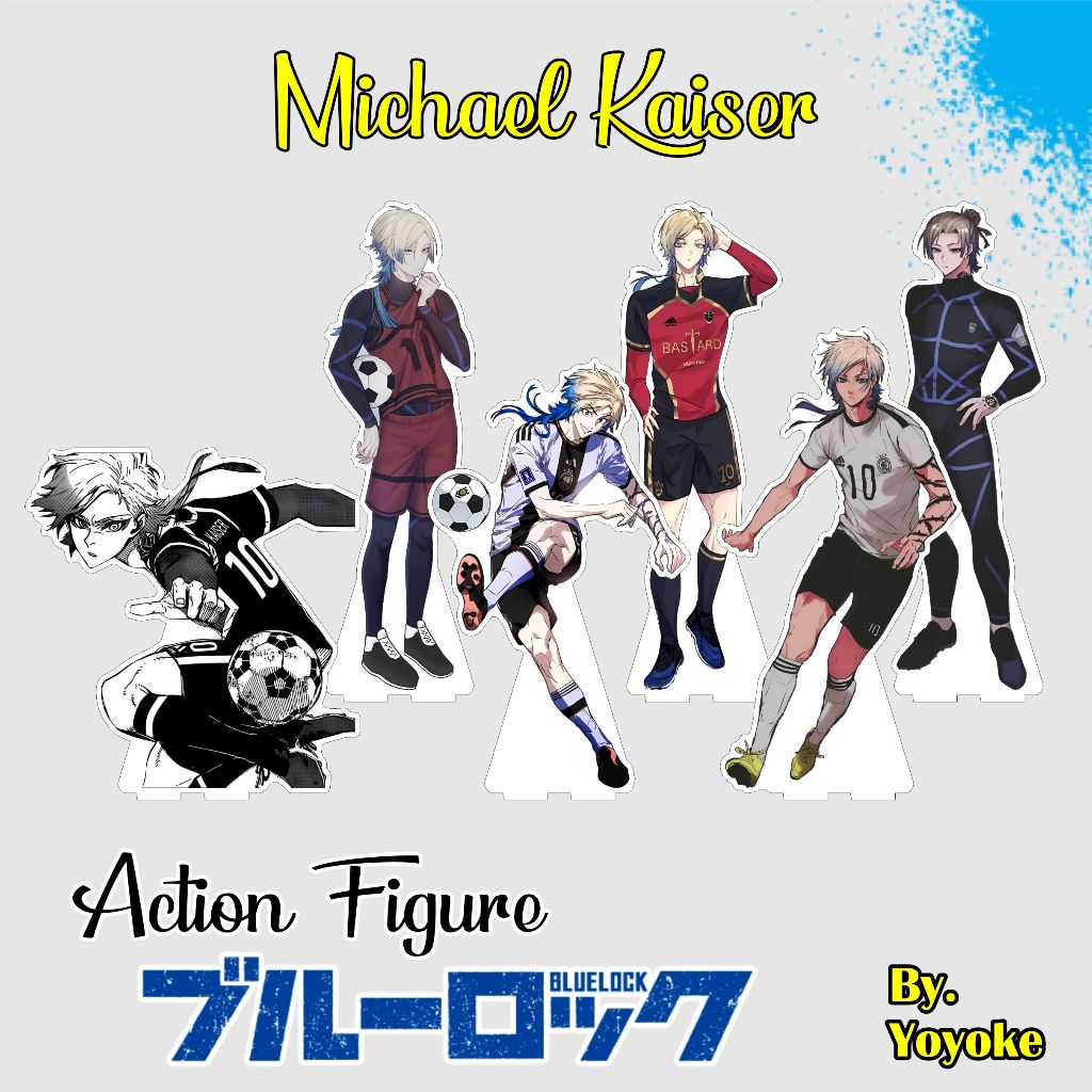 Jual Standee Akrilik Blue Lock Michael Kaiser | Shopee Indonesia