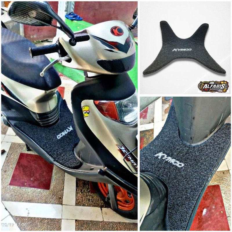 Jual KARPET ALAS KAKI MOTOR MATIC KYMCO KARPET MOTOR KYMCO ALAS PIJAKAN ...