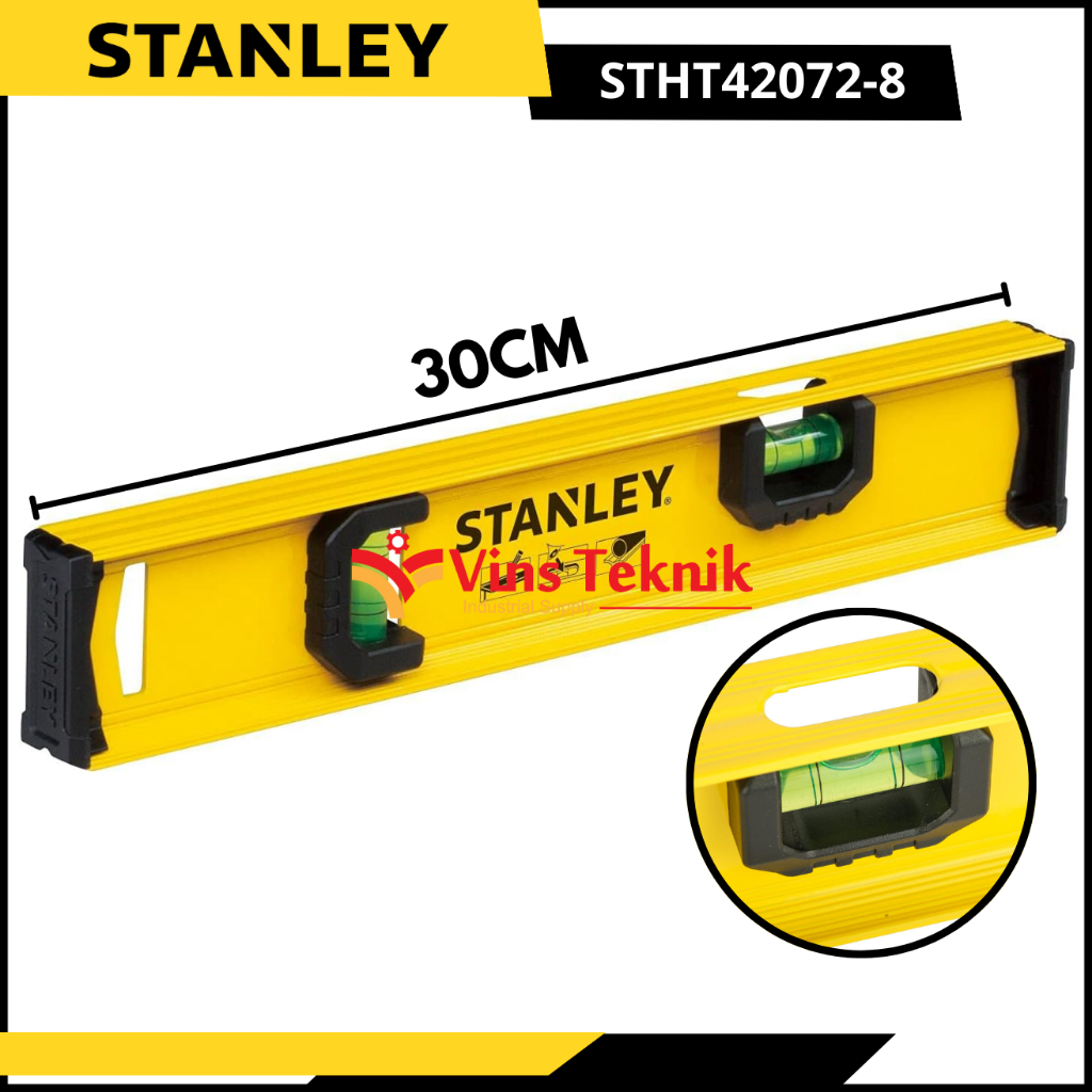 Jual Waterpass STANLEY STHT42072-8 Waterpas Water Pas 12 inch | Shopee ...