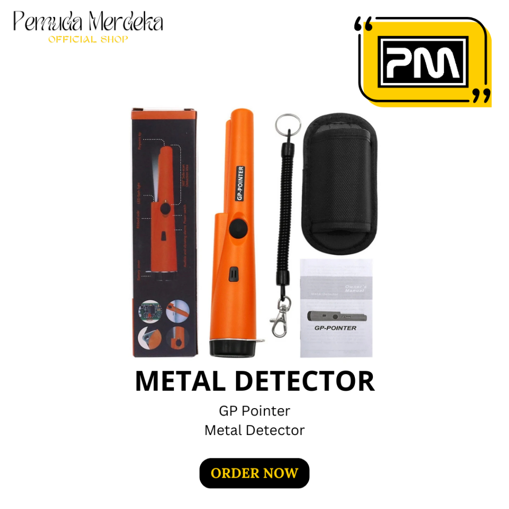 Jual Alat Pendeteksi Logam Emas Perak GP Pointer Metal Detector Akurat | Shopee Indonesia