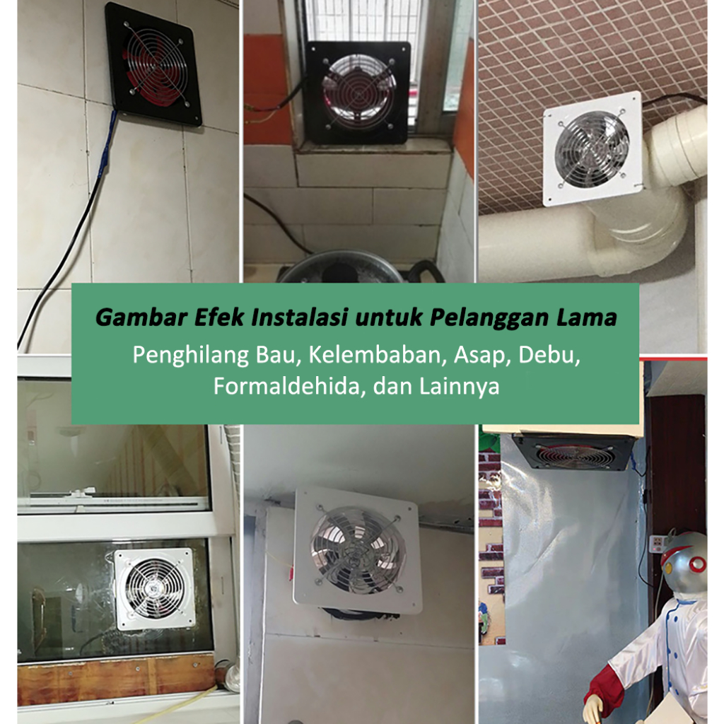 Jual SOKANY Kipas Dapur 10/12/14/16 Inch Exhaust Fan Dinding / Kipas ...