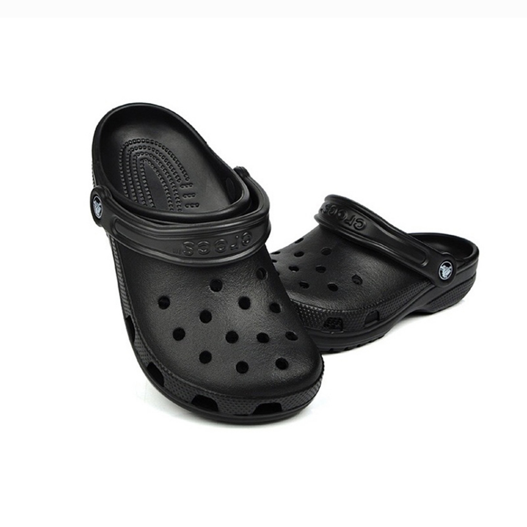 Jual [GARANSI] Crocs Original Sandal Wanita Ori Classic Clog Hitam - CM ...