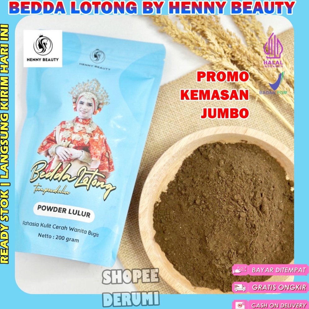 Jual acp Lulur Henny 2gram bedda lotong bubuk BY HENNY ampuh ...