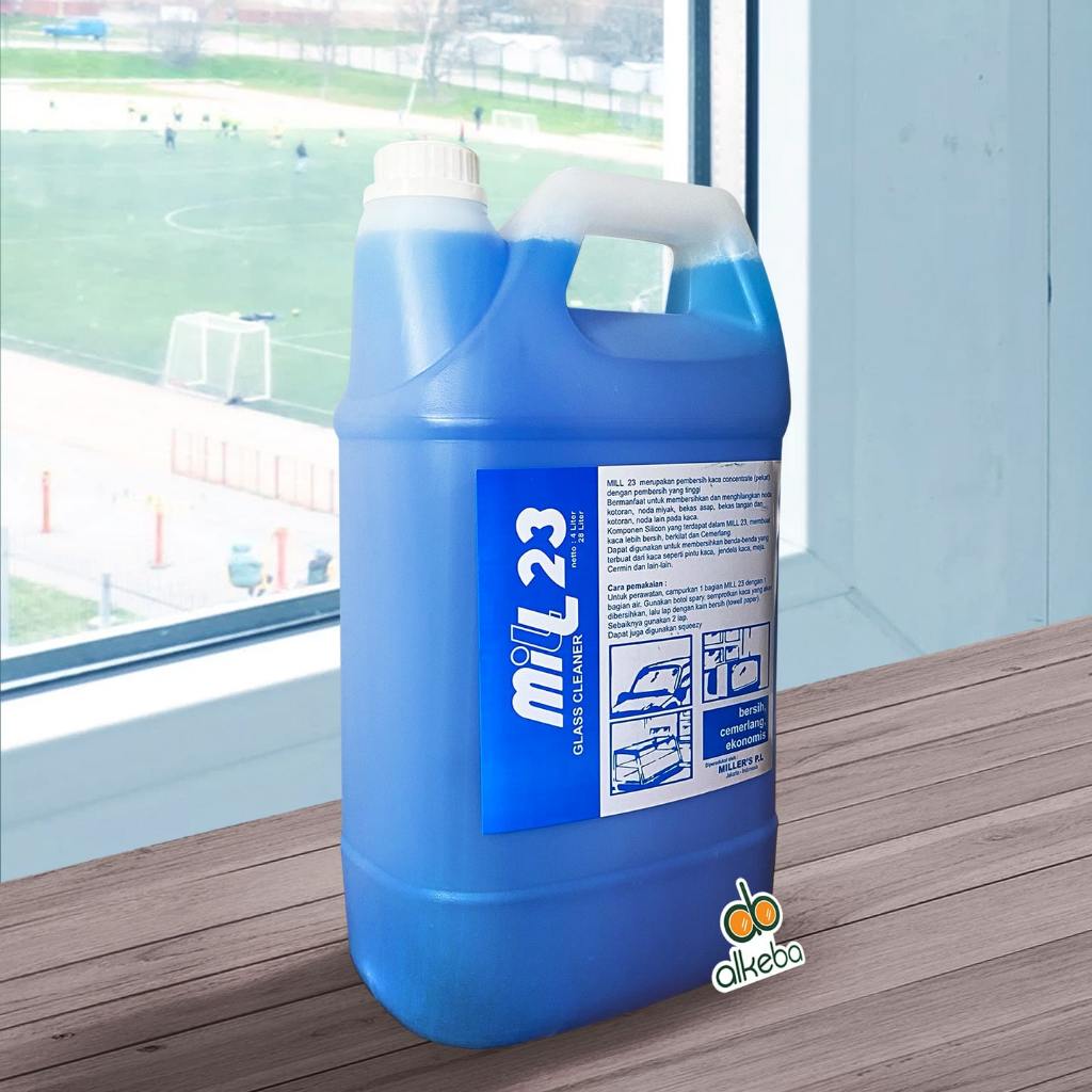 Jual Glass cleaner Mill 4 Liter Pembersih kaca | Shopee Indonesia