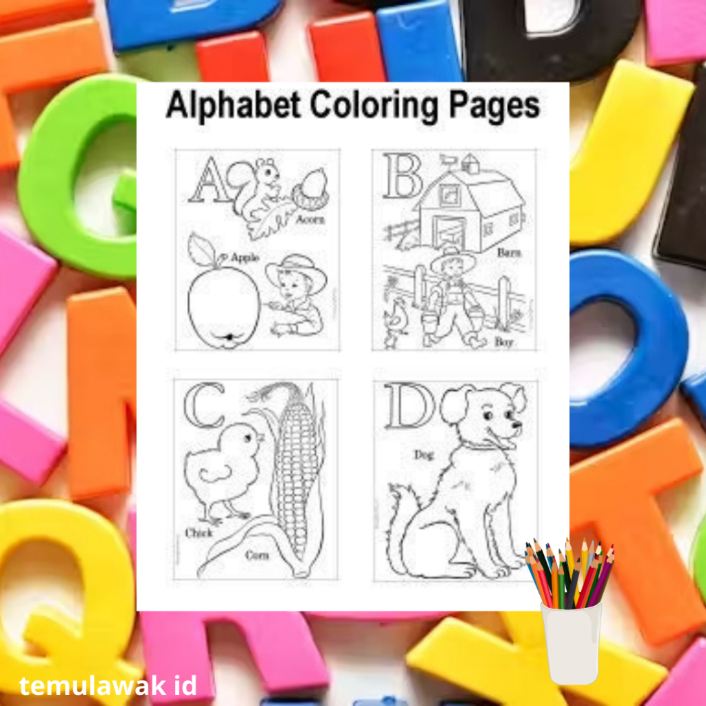 Jual Alphabet Alfabet Huruf Kertas Gambar Sketsa Lukis Drawing Sketch ...