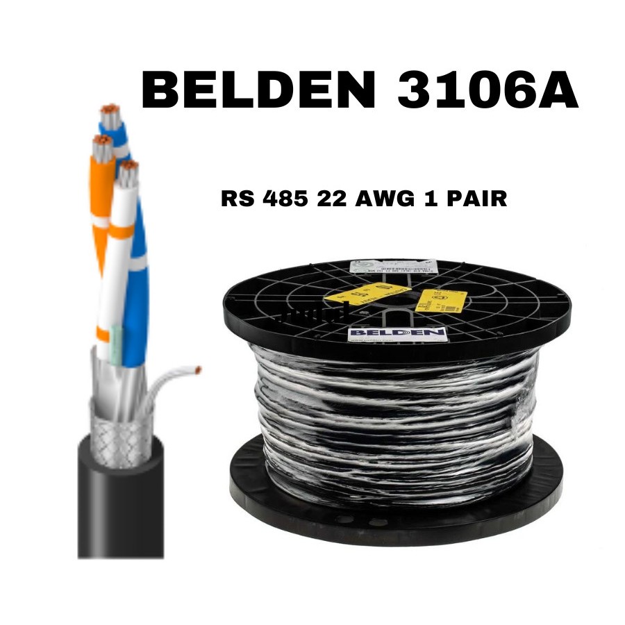 Jual Kabel Belden 3106A RS-485 1 Pr 22AWG | Shopee Indonesia