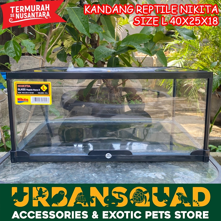 Jual Nikita Reptile Home L Untuk Kandang Ular Sulcata Bukan Gex | Shopee Indonesia