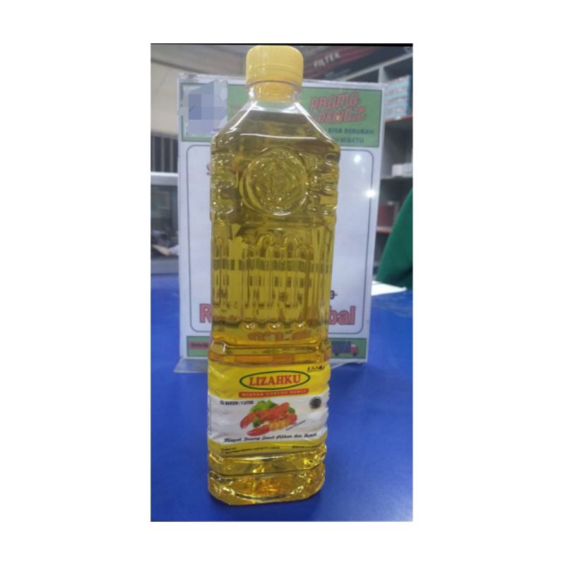 Jual MINYAK GORENG LIZAHKU 1 LITER/ MINYAK RIZKI 850ML/ MINYAK MERAH ...