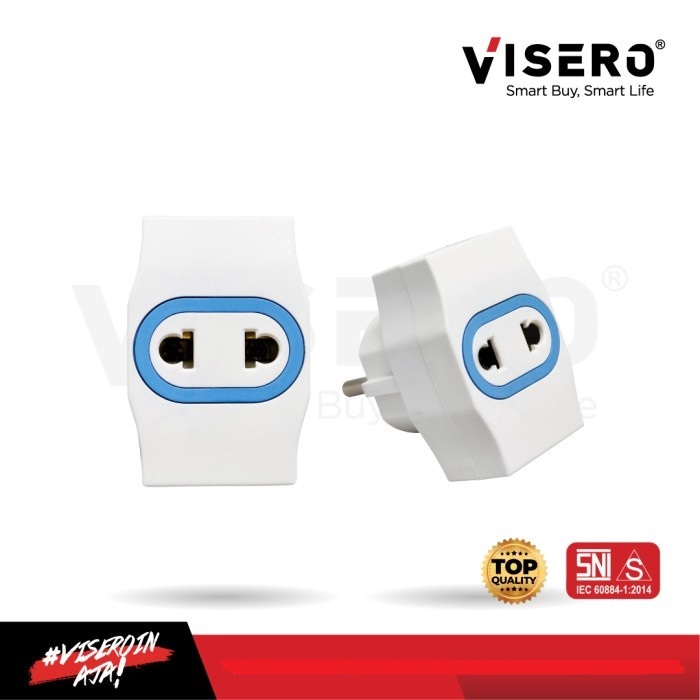 Jual Steker T Multi Warna Visero / Steker T Multi Visero VS-301MT ...