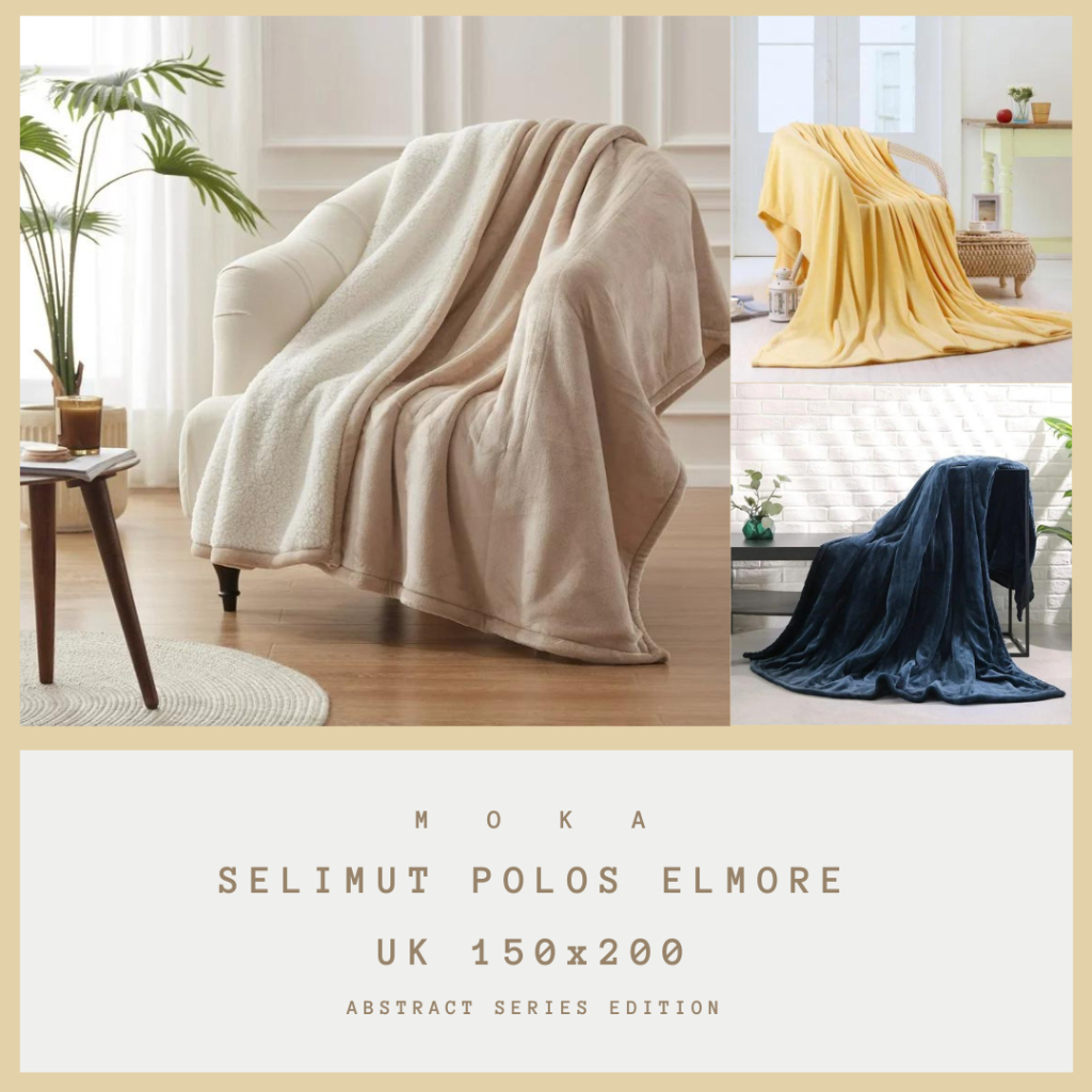 Jual COTTON CLOUD - Selimut Dewasa Polos by Elmore UK 150x200 (600GSM ...