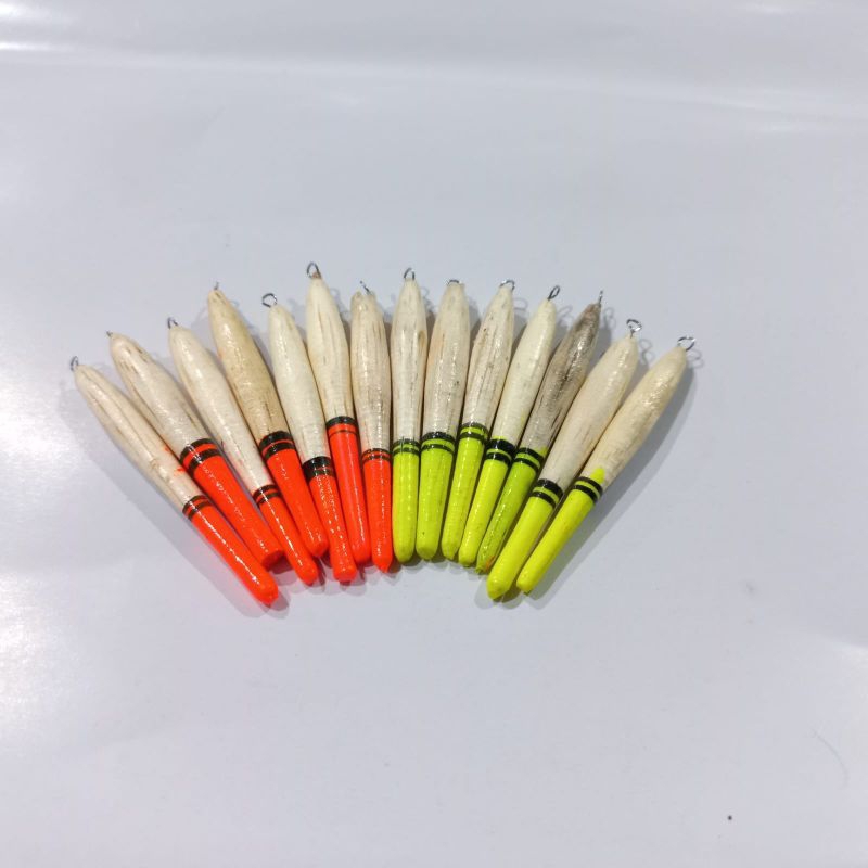 Jual Pelampung Cabe Kumbul Mancing Bahan kayu Isi 3pcs | Shopee Indonesia