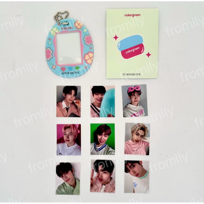 Jual [READY] ZEROBASEONE ZB1 COLORGRAM ID PHOTO SET HOLDER KIM JIWOONG ...