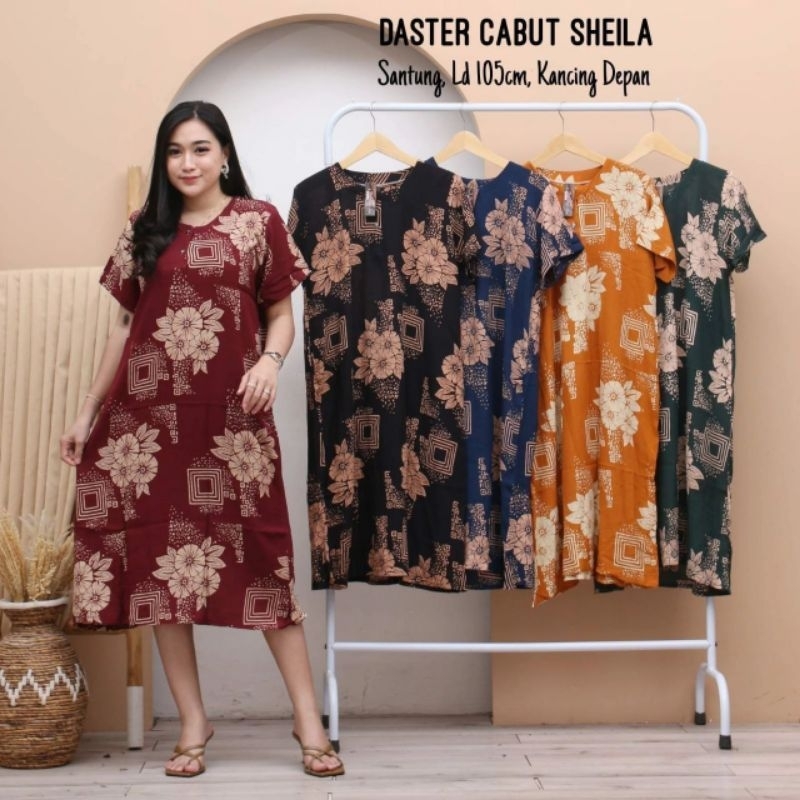 Jual 100Rb dapat 5pcs Daster Batik Wanita Cantik dengan Motif Unik ...