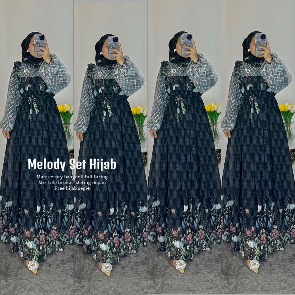 Jual MELODY SET HIJAB / SET KEKINIAN (LABEL MADANI) | Shopee Indonesia Jual MELODY SET HIJAB / SET KEKINIAN (LABEL MADANI) | Shopee Indonesia