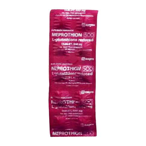 Jual MEPROTHION L-GLUTATHIONE 500 MG STRIP 10 TABLET | Shopee Indonesia