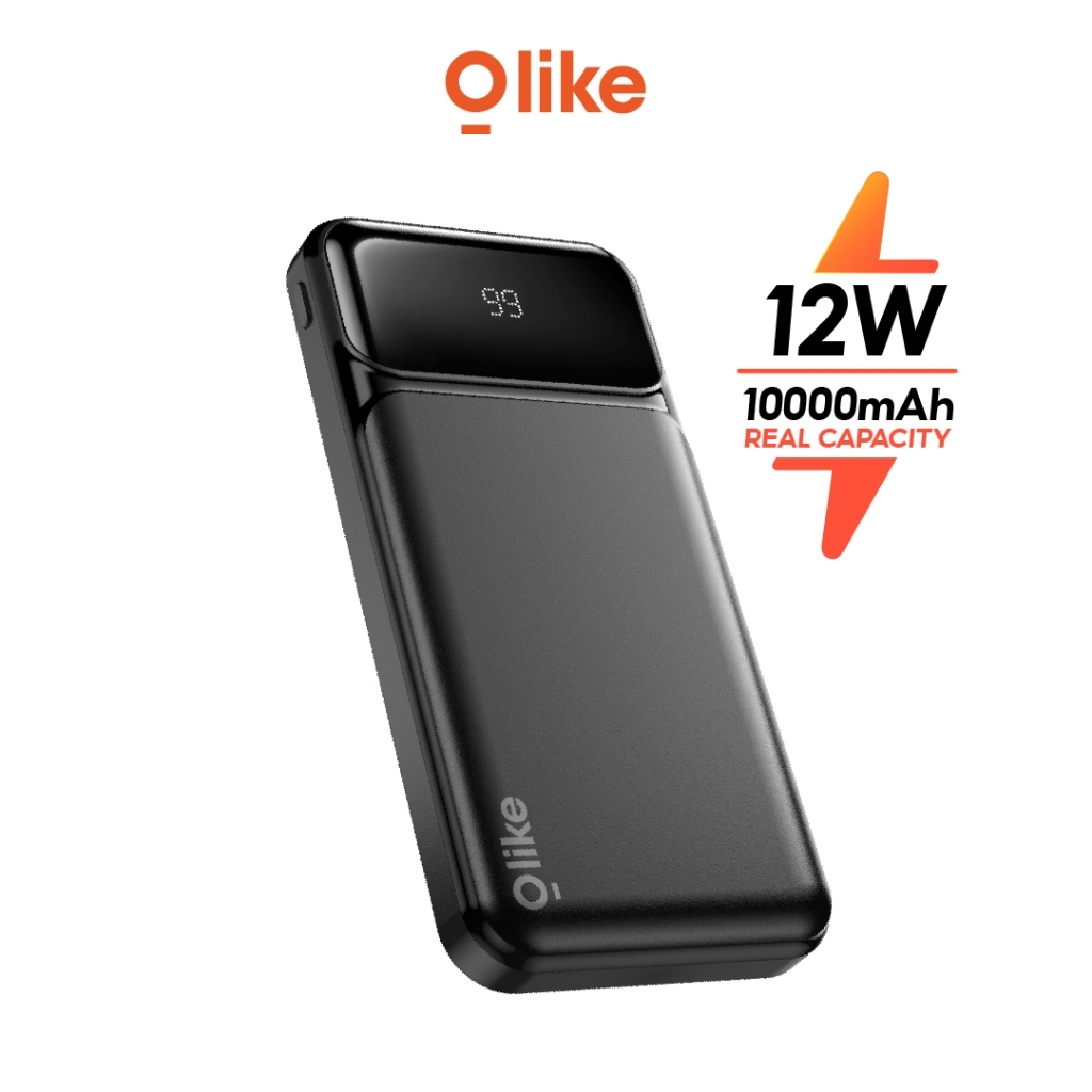 Jual OLIKE P102 / P106 Powerbank 10000mAh 5V 2.4A Port USB Type C Fast ...
