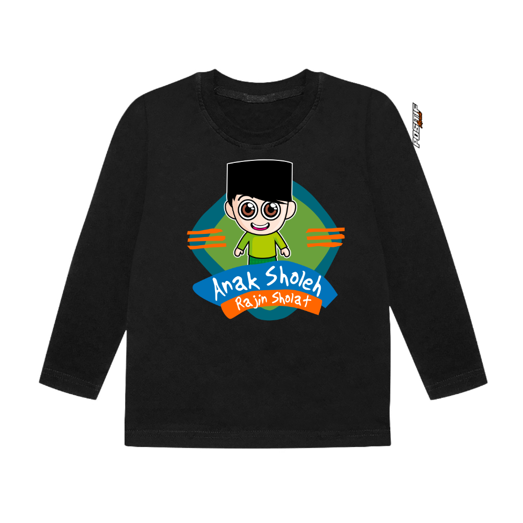 Jual POSITIF MERCH - BAJU KAOS ANAK ISLAMI ANAK SHOLEH LENGAN PANJANG ...