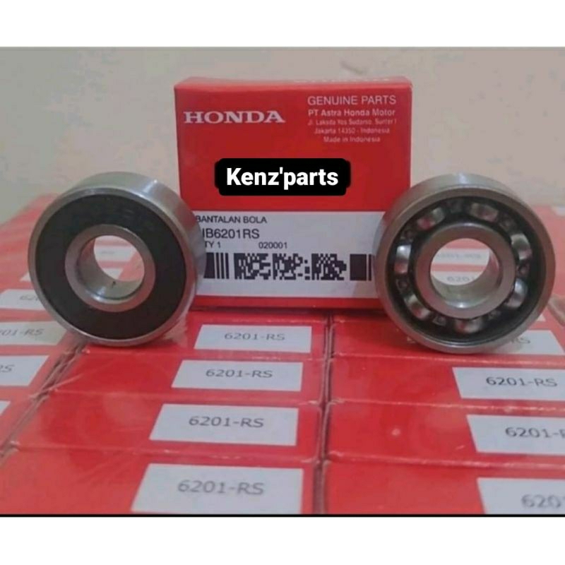 Jual BEARING HONDA 6201RS KLAHER RODA SATUAN | Shopee Indonesia