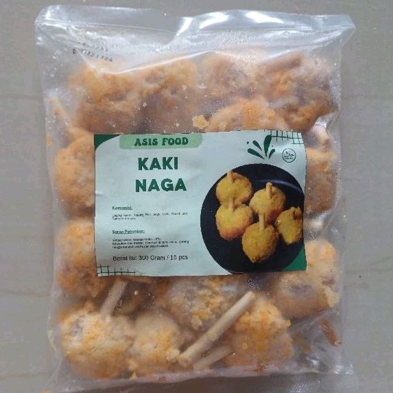 Jual ASIS FOOD Kaki Naga Frozen isi 15 pcs | Shopee Indonesia