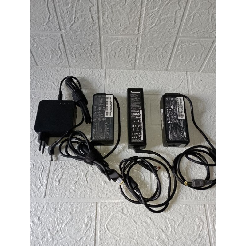 Jual adaptor laptop lenovo bekas normal siiap pakai | Shopee Indonesia