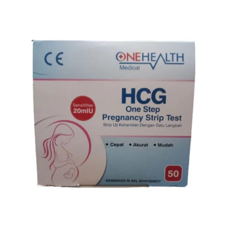 Jual Onehealth Test Kehamilan Test Pack HCG Pregnancy per 1 Pcs ...