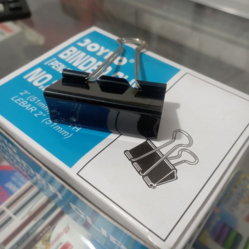 Jual JOYKO BINDER CLIP HITAM NO 260 PENJEPIT KERTAS BESAR 2 INC ATAU ...