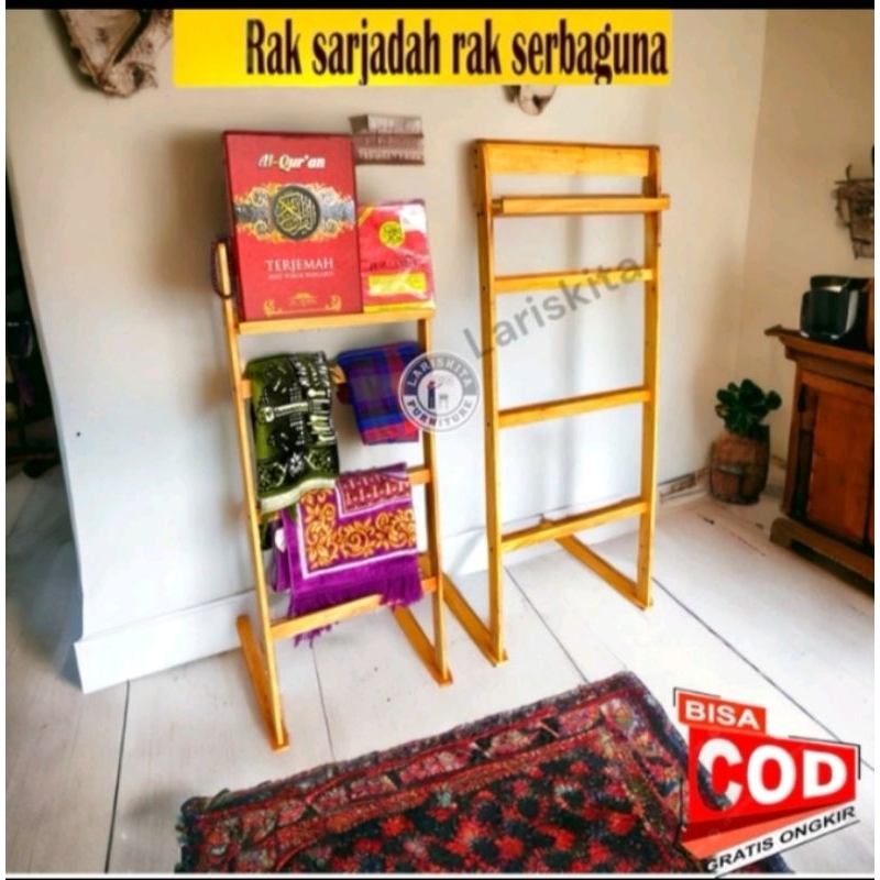Jual Ladder Hanger rak sajadah rak handuk rak sampiran pakaian rak ...