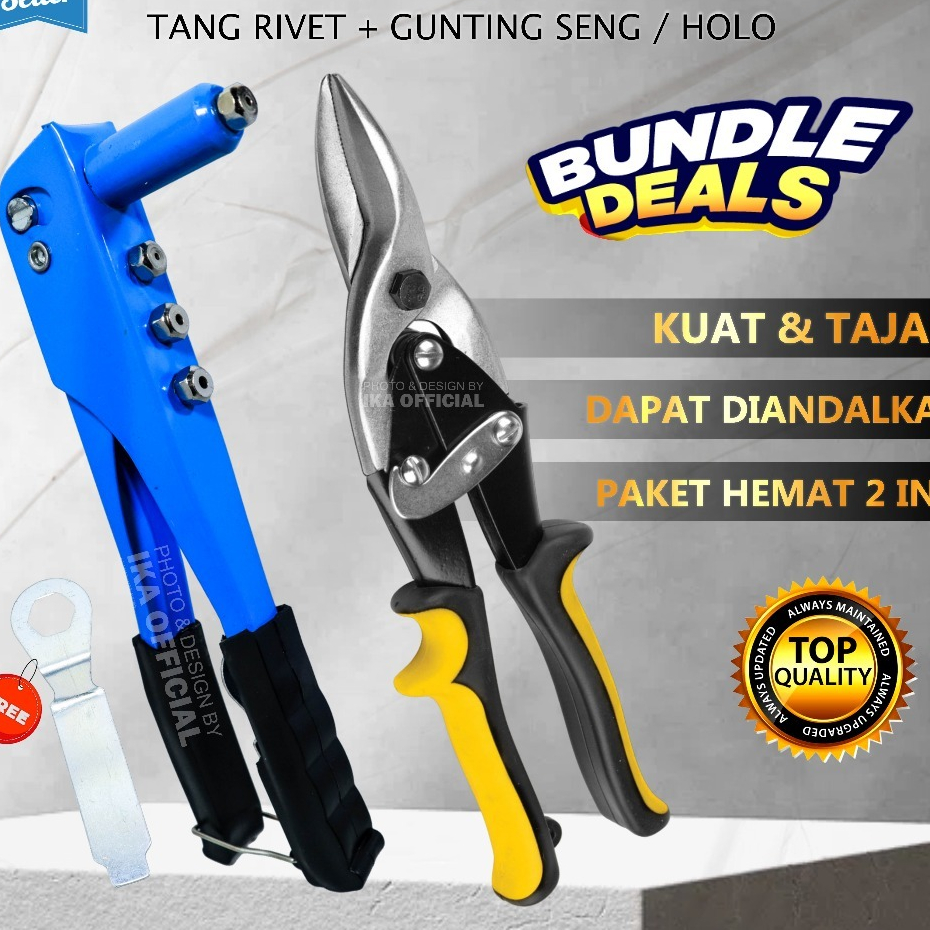 Jual Gunting-Holo-Gunting-Baja-Tang-Rivet-Tang-Ripet-PAKET-TANG-RIVET-2 ...