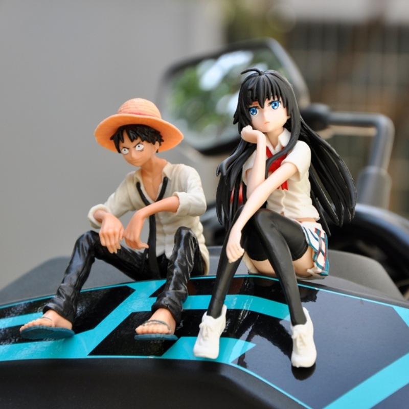 Jual Action Figure One Piece Luffy Boa Hancock & Yukino Yukinoshita ...