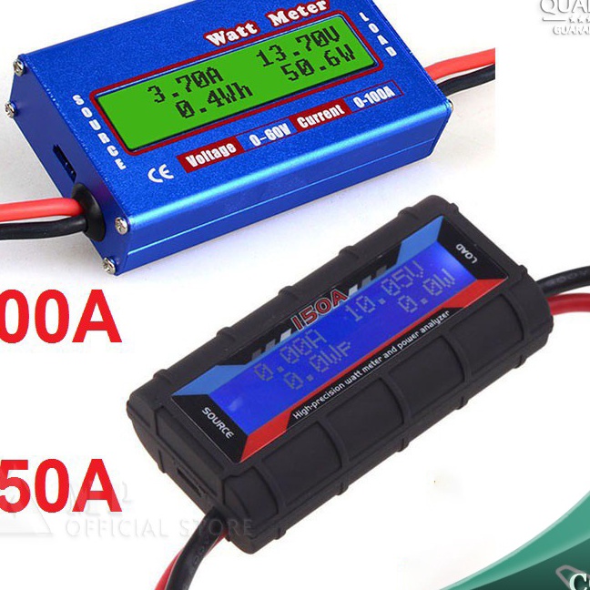 Jual KF7 Watt Meter DC 6V 1A 15A Digital LCD Display Lipo Battery Power ...