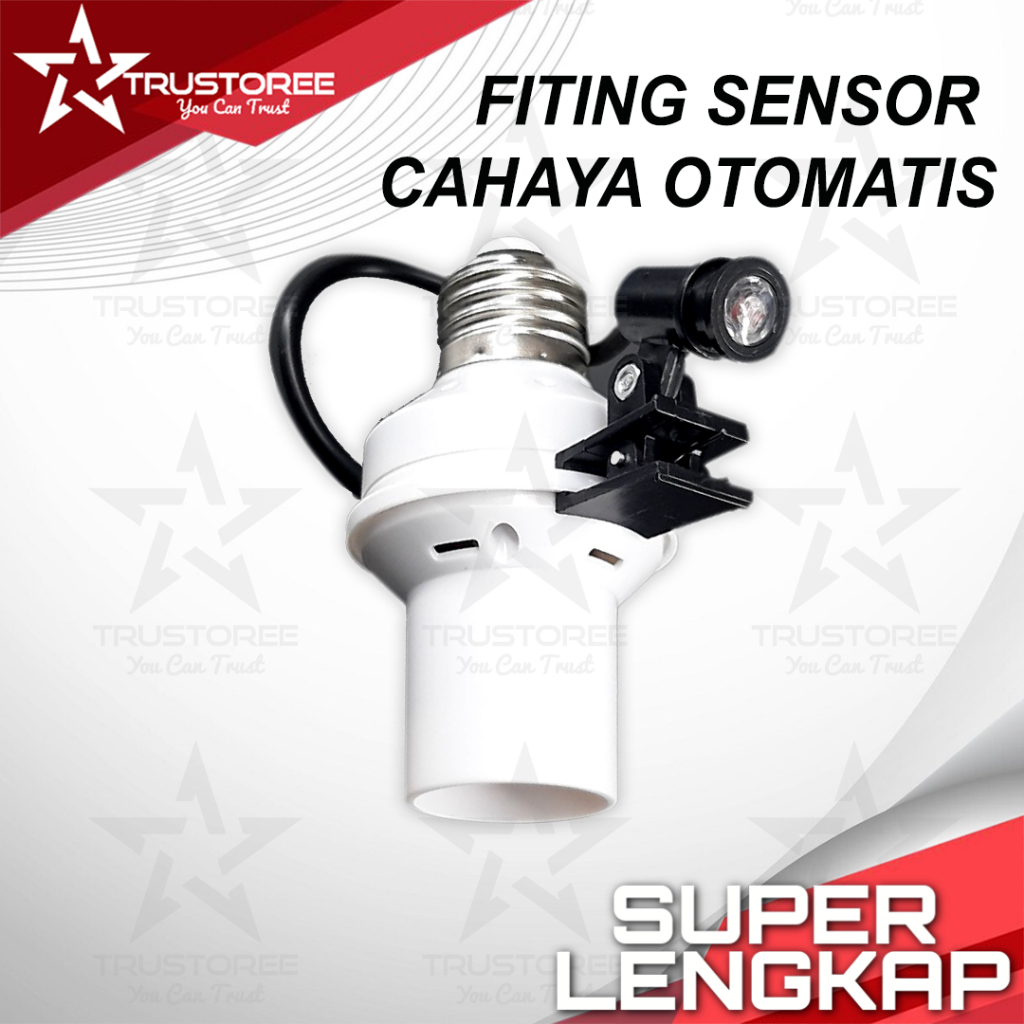 Jual FITTING LAMPU SENSOR CAHAYA SIANG DAN MALAM OTOMATIS E27 | Shopee ...