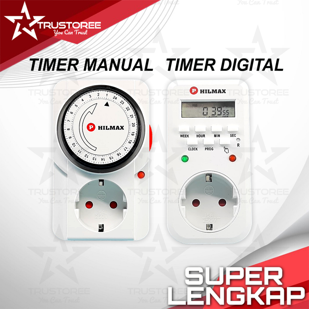 Jual TIMER STOP KONTAK LISTRIK DIGITAL DAN MANUAL | Shopee Indonesia