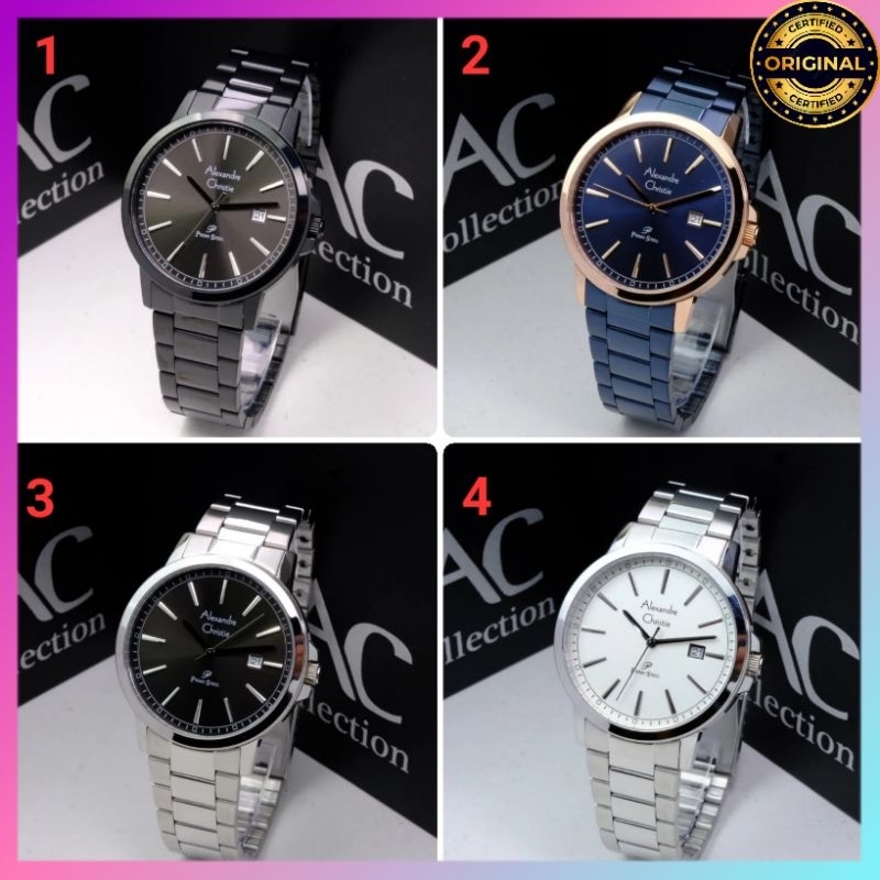 Jual ORIGINAL GARANSI RESMI 1 TAHUN JAM TANGAN PRIA ALEXANDRE CHRISTIE ...