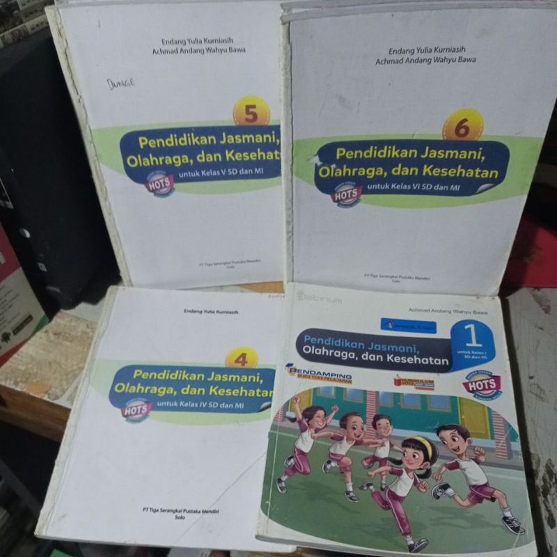 Jual BUKU PENJAS/PENDIDIKAN JASMANI OLAHRAGA DAN KESEHATAN UNTUK SD ...