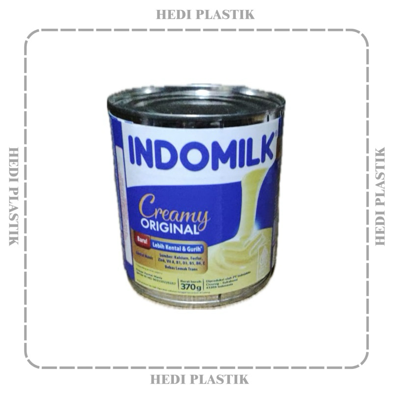 Jual Indomilk Kaleng Kental manis 370 gr Susu kental manis skm indo ...
