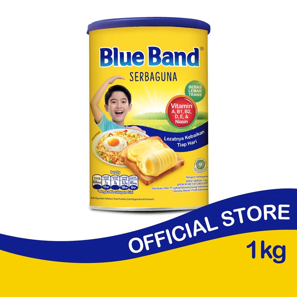 Jual KODE PRODUK PRBDB5472 Blue Band Serbaguna Margarin Masak 1 kg ...