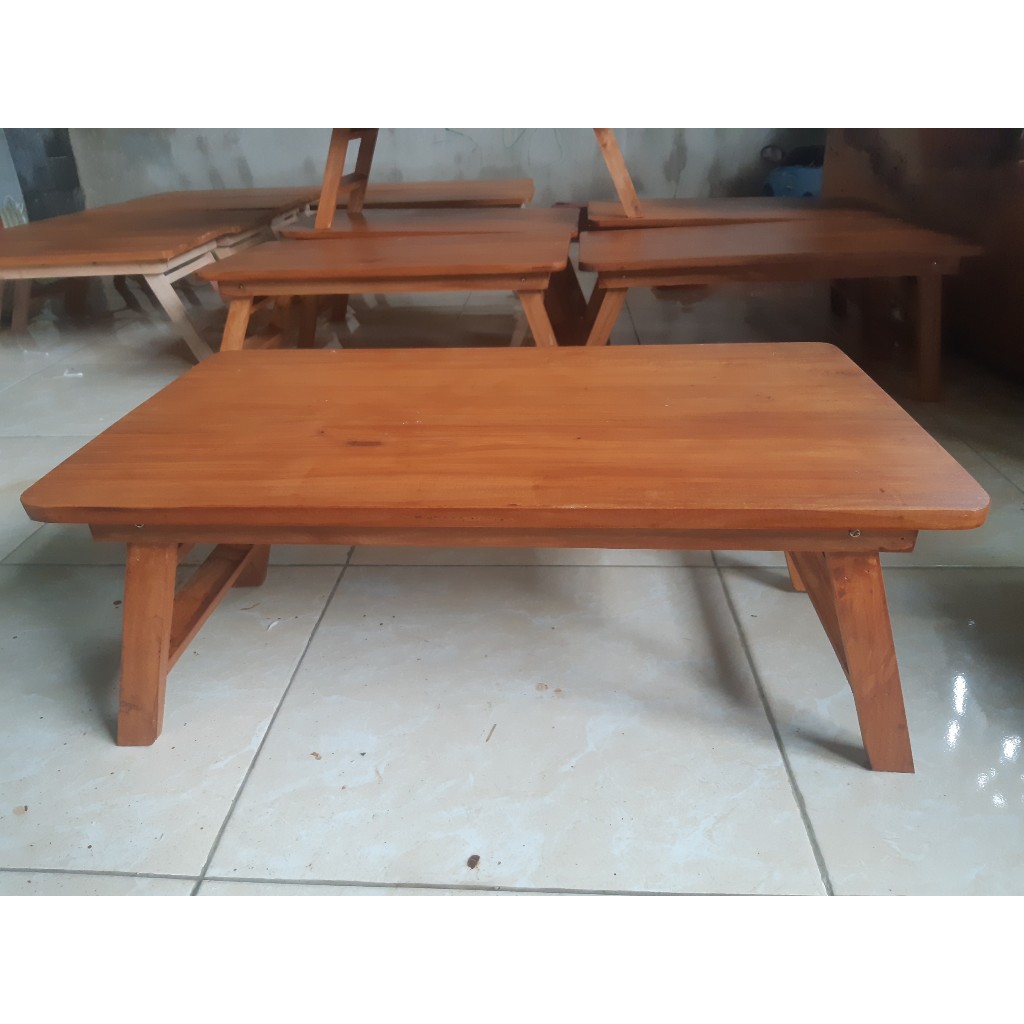 Jual Meja Lipat Lesehan Sudah Finishing | Shopee Indonesia