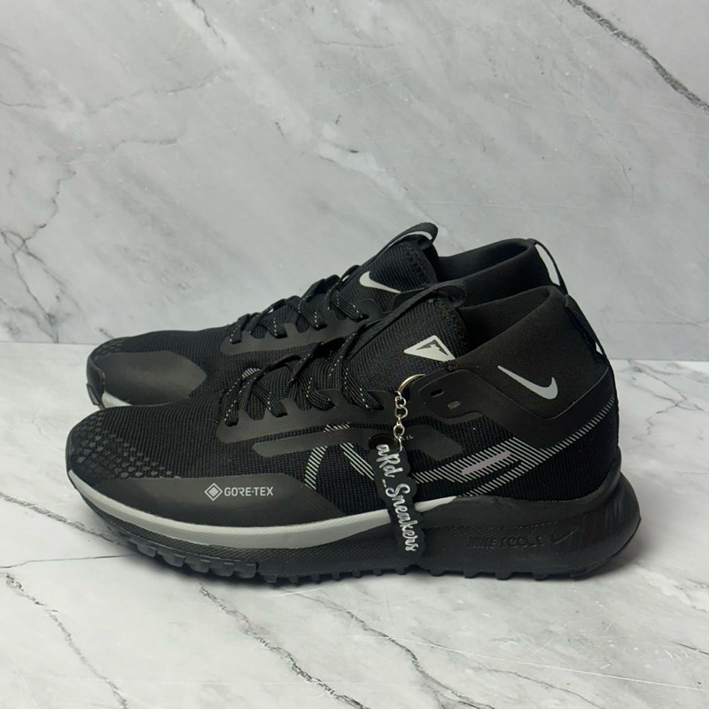 Jual Sepatu REACT PEGASUS TRAIL 4 GORE-TEX 'BLACK SILVER' | Shopee ...