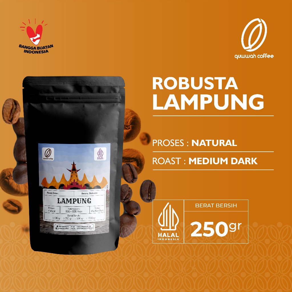 Jual Biji Kopi Bubuk Fine Robusta Lampung Sumatera Robusta Coffee Beans ...