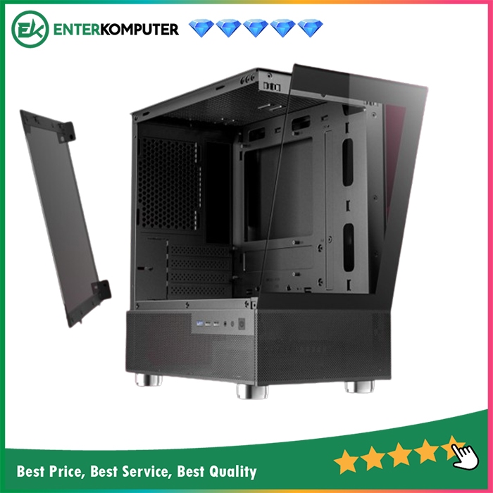 Jual Antec CX200M BASIC - Mini Tower Gaming Case - Tempered Glass Side ...