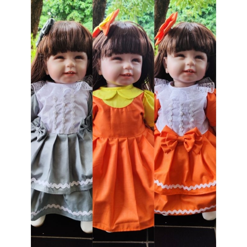 Jual new dress boneka reborn size 55-60 cm | Shopee Indonesia