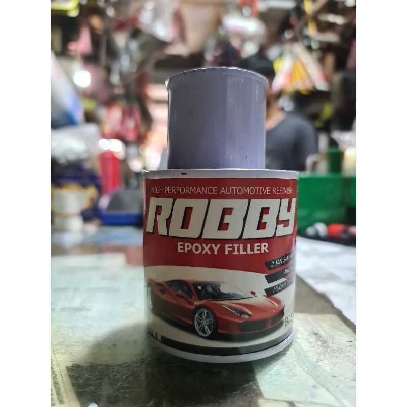 Jual EPOXY FILLER ROBBY BIRU 1/4KG | Shopee Indonesia