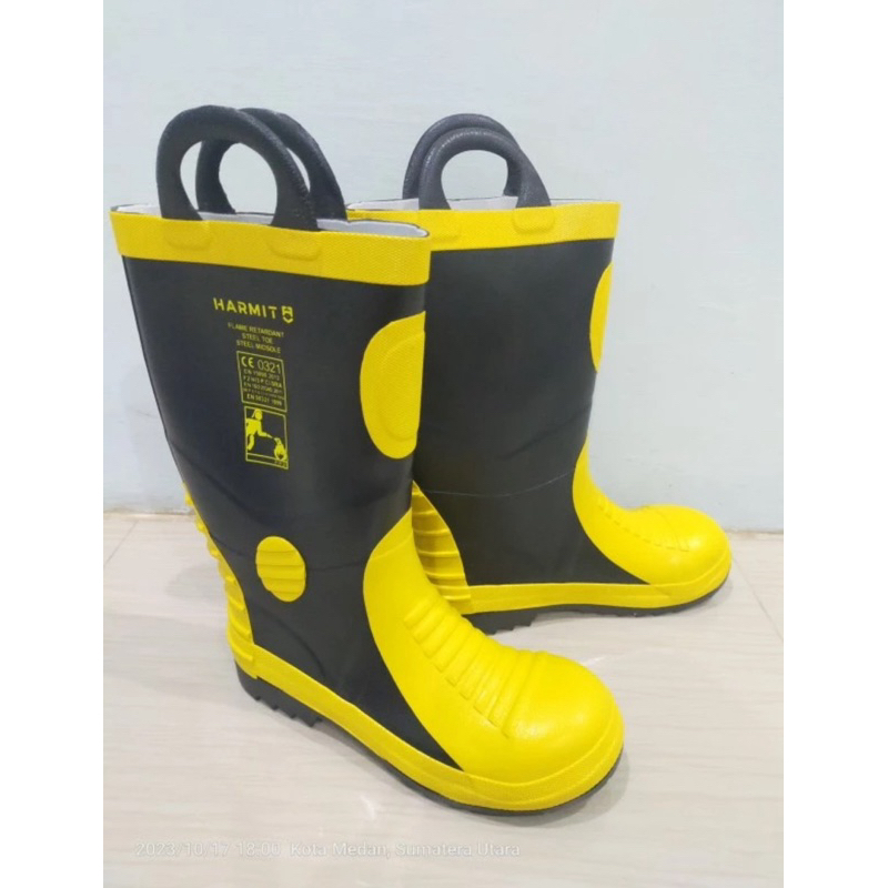 Jual Sepatu pemadam Kebakaran Harmit | Shopee Indonesia