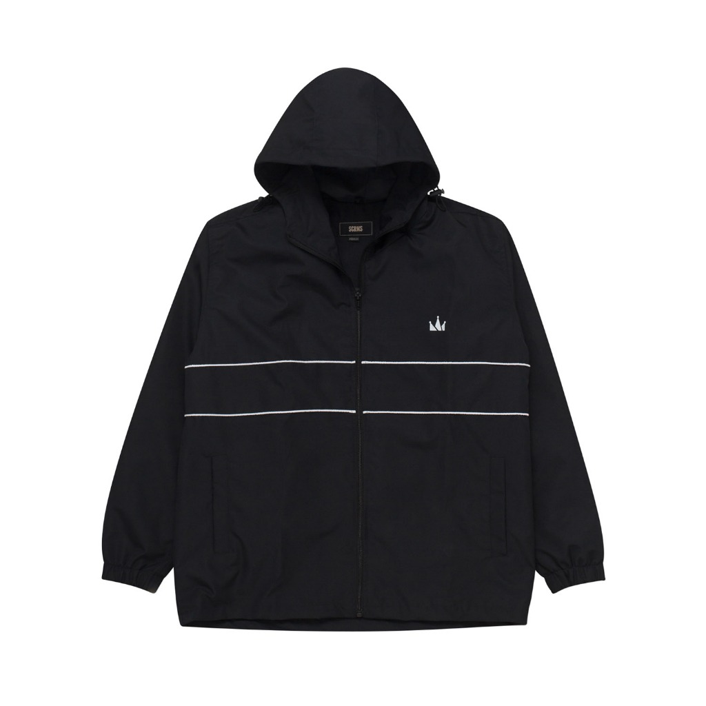 Jual Screamous WindBreaker Jacket BOMAN BLACK | Shopee Indonesia