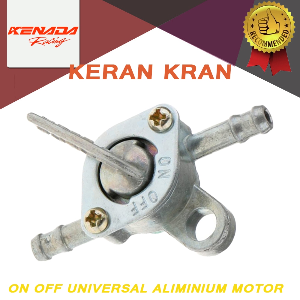 Jual KERAN KRAN BENSIN ON OFF UNIVERSAL ALIMINIUM Grand Supra X Fit MOTOR NEW!! | Shopee Indonesia
