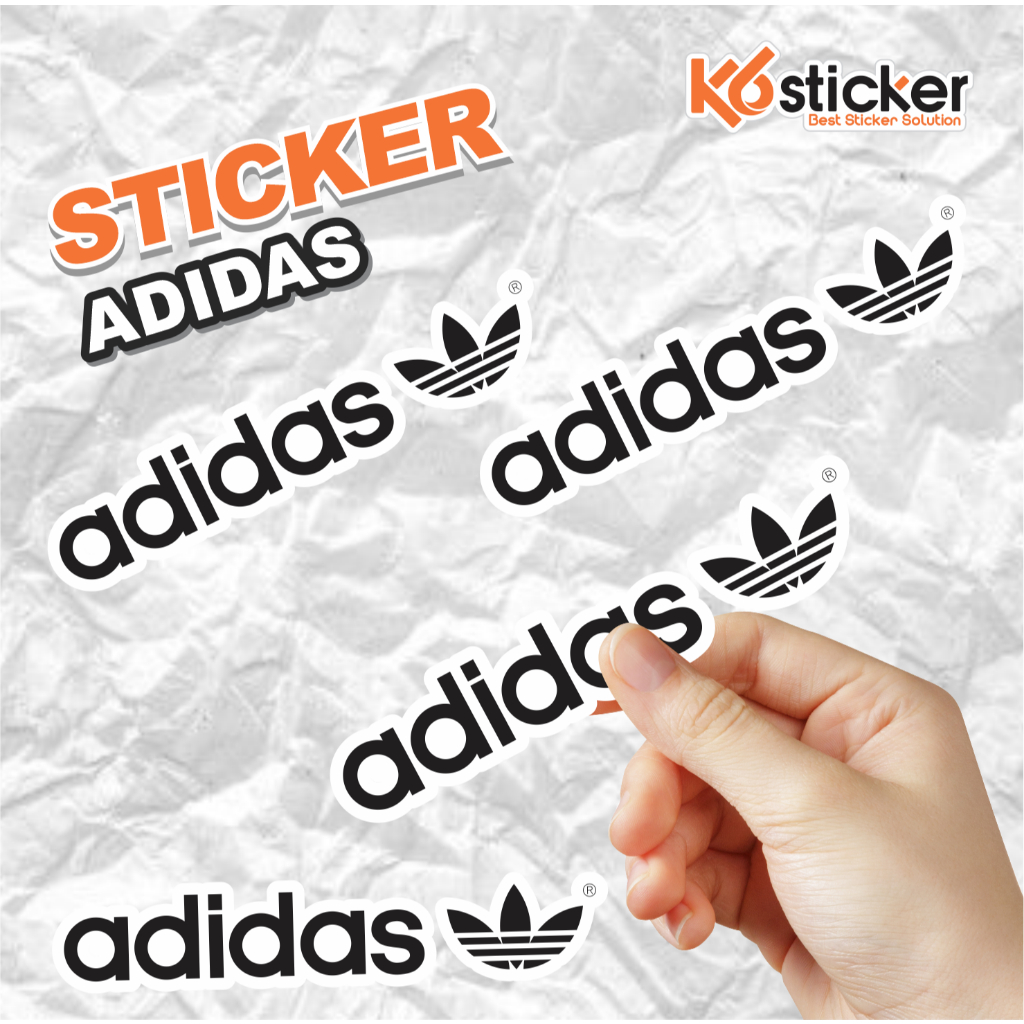 Jual Sticker Cutting adidas Woman Logo Vinyl cut Stiker | Shopee Indonesia