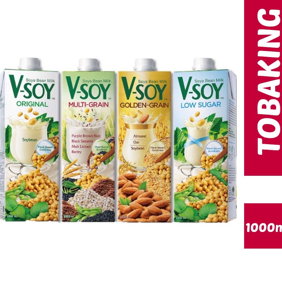 Jual KODE PRODUK CTEI8672 VSOY Susu Kedelai V Soy vsoy Soya Milk UHT ...